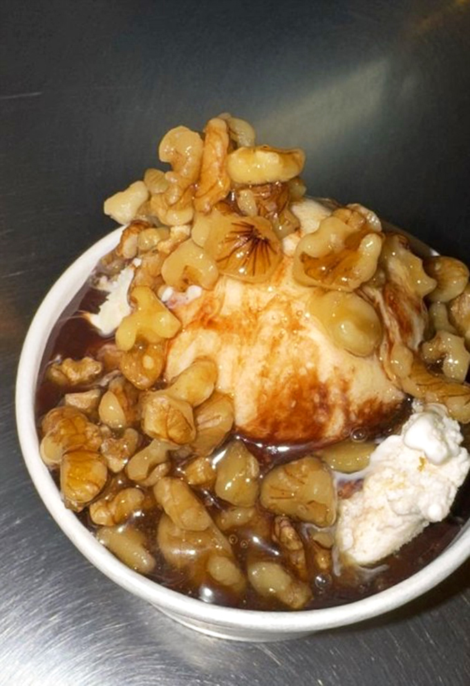 The maple walnut sundae doesn't just satisfy a craving&mdash;it creates a new standard for what dessert should be. Sweet, nutty perfection in every spoonful.