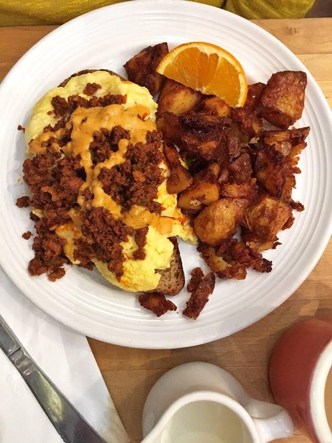 Chorizo and eggs &ndash; a timeless breakfast romance that's spiced things up since long before dating apps existed.