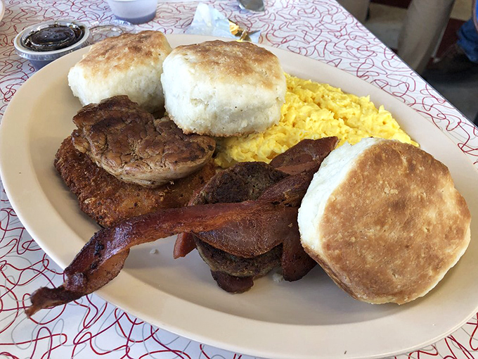 The classic breakfast plate at Bryant's is like the Beatles of morning meals—timeless, perfectly composed, and guaranteed to leave you wanting an encore.