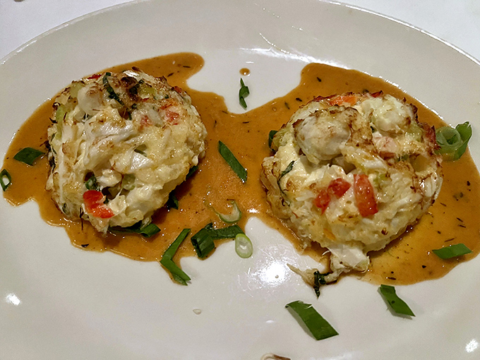 These crab cakes have more crab than cake&mdash;like Maryland sent Florida a love letter with a splash of that zippy sauce as the postscript.