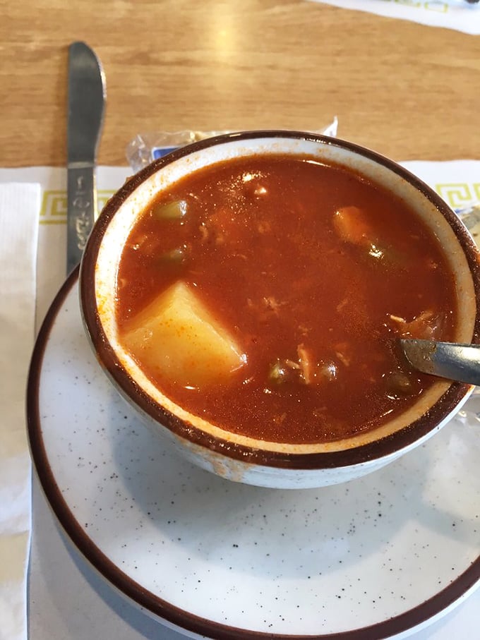 This hearty soup isn't just warming your stomach&mdash;it's hugging your soul. Delaware comfort in a bowl, no ocean view required.