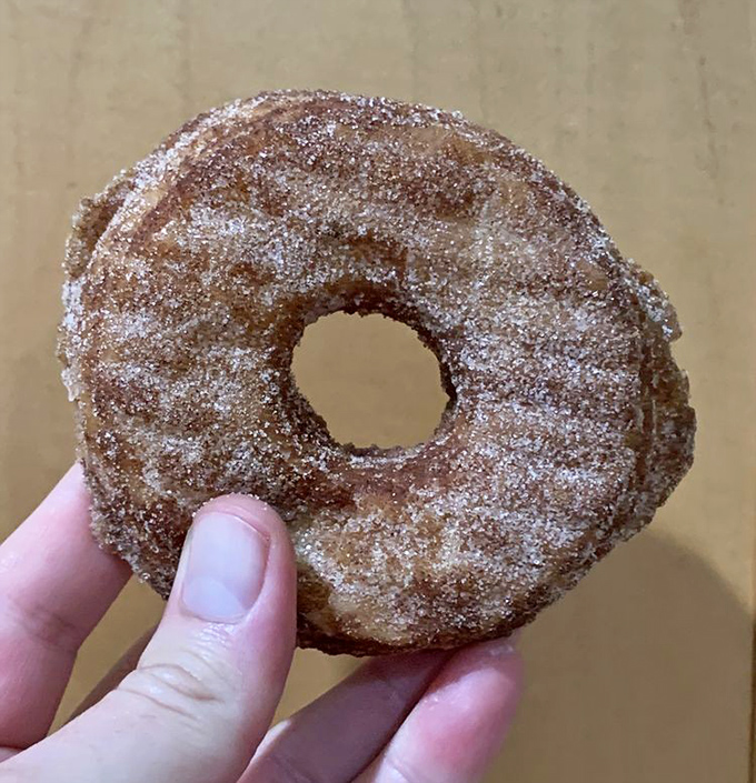 The cinnamon sugar cronut &ndash; where donut meets croissant in a marriage so perfect it should have its own reality show.