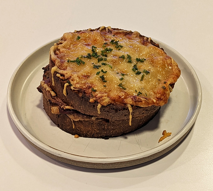 Not your average French bistro fare&mdash;this savory creation looks like what would happen if comfort food went to finishing school in Paris.