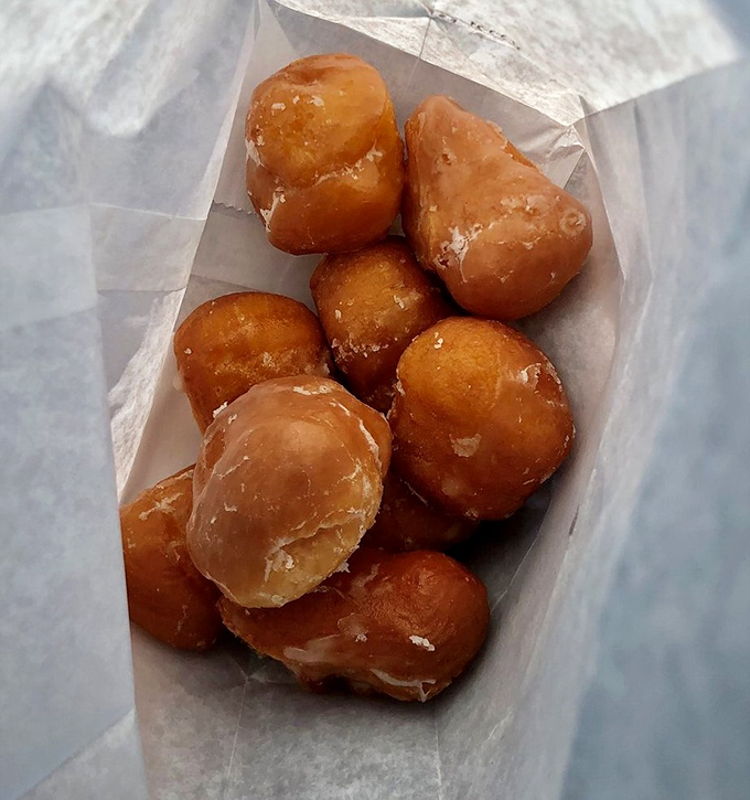 Donut holes: proof that sometimes the best things come in small packages. These bite-sized treasures make portion control a laughable concept.