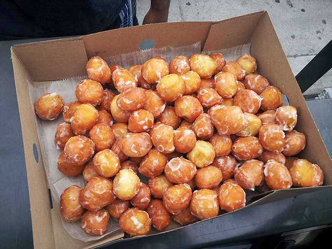 Donut holes: nature's perfect portion control system that somehow backfires when you realize you've eaten thirty of them without blinking.