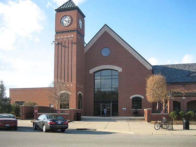 Fairfield's Lane Library&mdash;where the clock tower keeps perfect time and the architecture reminds you that beautiful public buildings still exist outside of Europe.
