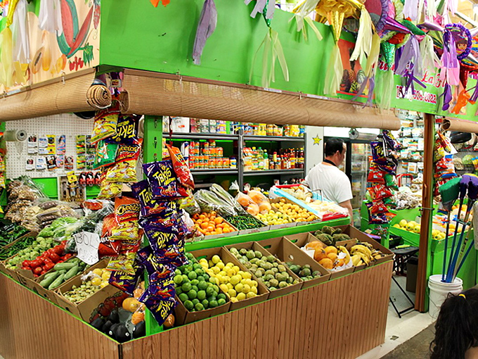 A produce paradise where limes, avocados, and chiles stand ready to transform tonight's dinner from "meh" to "m&aacute;s, por favor!"