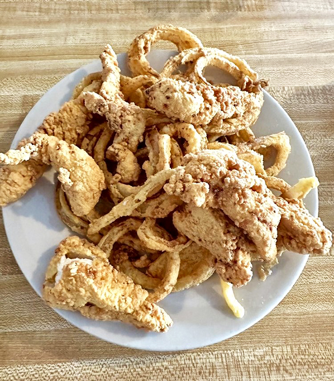 Behold the golden archipelago of fried goodness! These crispy morsels are what food dreams are made of&mdash;simple, perfect, and utterly irresistible.
