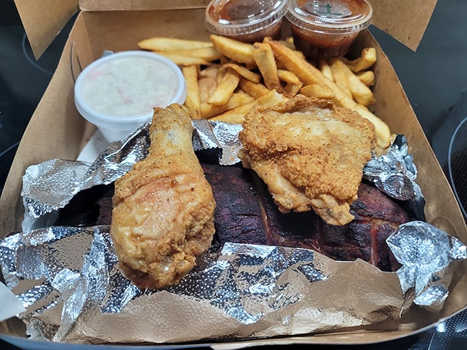 This box contains more happiness than most people experience in a week &ndash; crispy, seasoned perfection that's worth every mile of the drive.