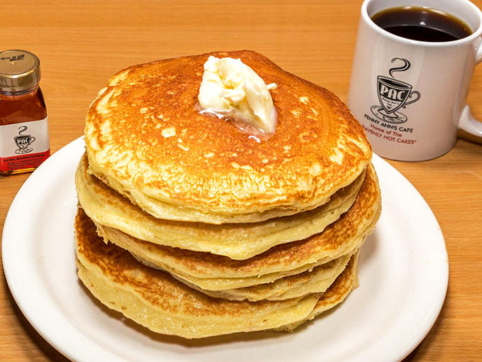 Behold the Full Stack&mdash;a towering monument to pancake perfection that makes you question why you ever settled for less.