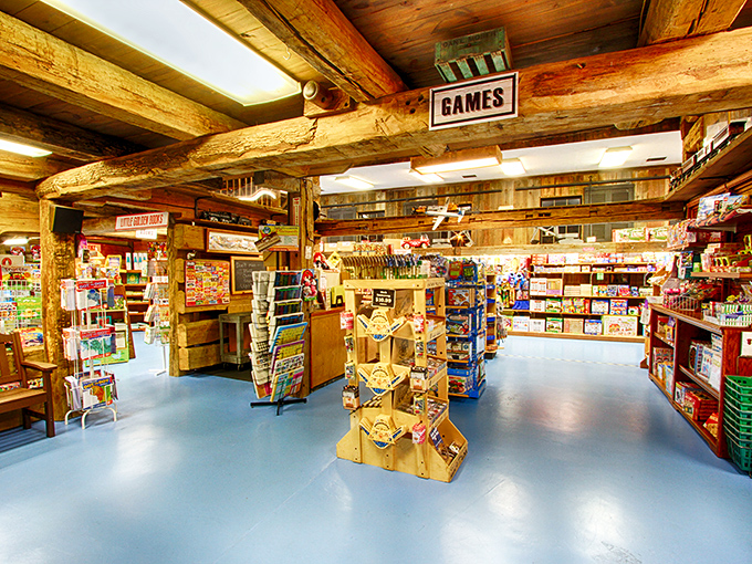 6. games areaThe games section proves definitively that entertainment existed before electricity&mdash;and might have been more fun without all those charging cables.