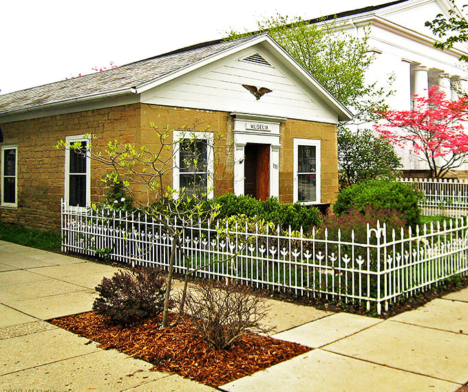 This quaint stone building houses the Historical Society, where Granville's past is preserved with the care of a grandmother's photo album.