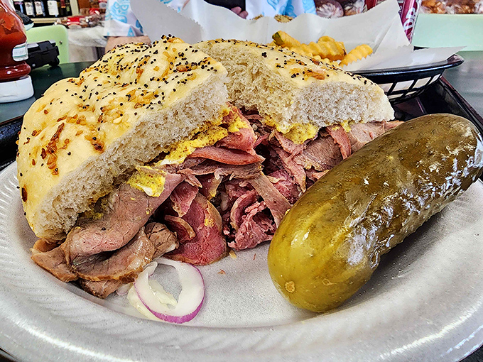 Meet the Gutty&mdash;a sandwich so generously stuffed with roast beef that it makes you wonder if Iowa's cattle industry personally sponsored its creation.