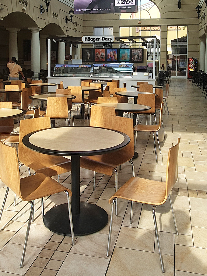 Häagen-Dazs: where shoppers justify premium ice cream by calculating how much they've saved on everything else.