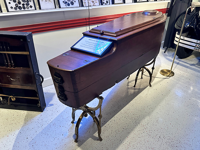 This wooden ice box coffin reminds us that before modern refrigeration, keeping things cool was a much more elaborate affair&mdash;especially when those "things" were people.