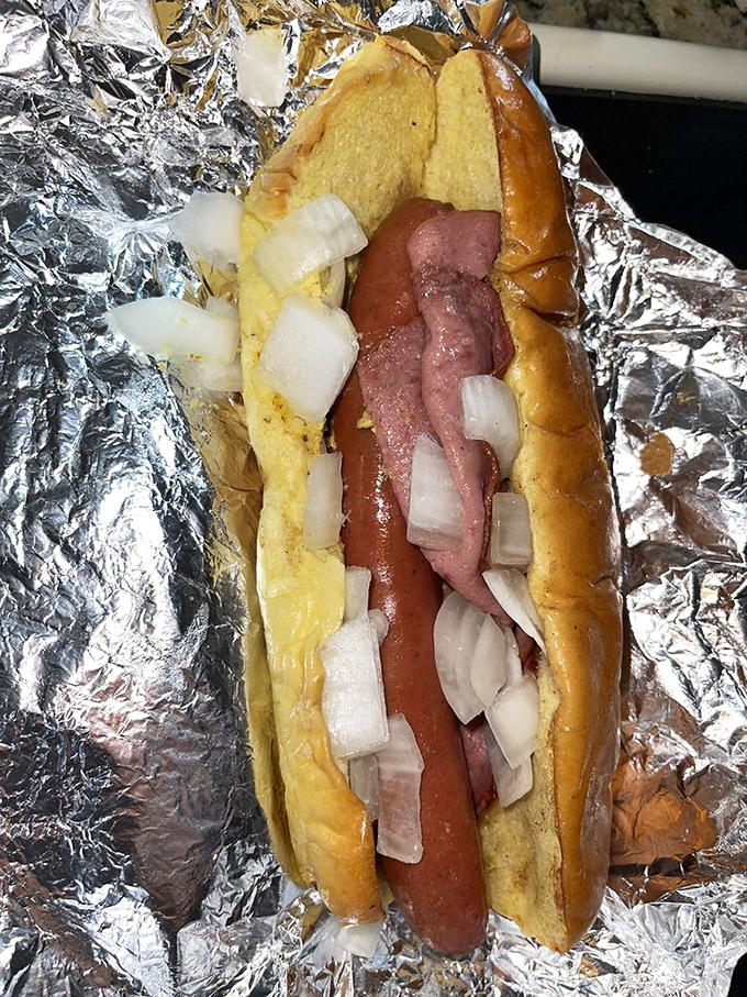 The hot dog&mdash;humble street food elsewhere&mdash;becomes a work of art at Attman's, nestled in a perfect bun with the ideal ratio of toppings to snap.