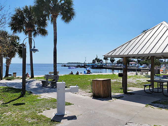 Where kids play basketball under Spanish moss&mdash;Cedar Key's community spaces blend natural Florida beauty with simple pleasures that don't require a password or charging cable.