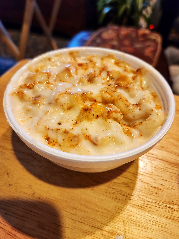 The mac and cheese at Joe's doesn't just accompany barbecue &ndash; it competes for your affection with each velvety, cheese-coated bite.