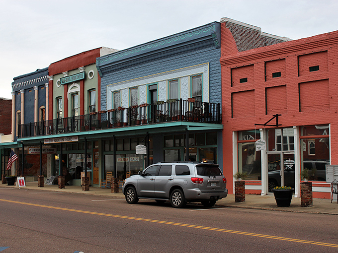 The vibrant hues of Main Street's historic buildings create a palette that would make any artist swoon&mdash;no filter required.