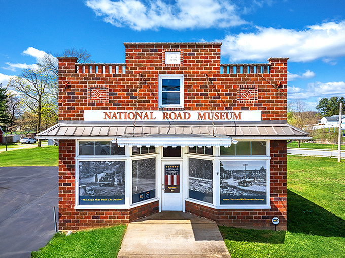 The National Road Museum may be small, but like the best roadside diners, it packs its modest space with authentic American flavor.