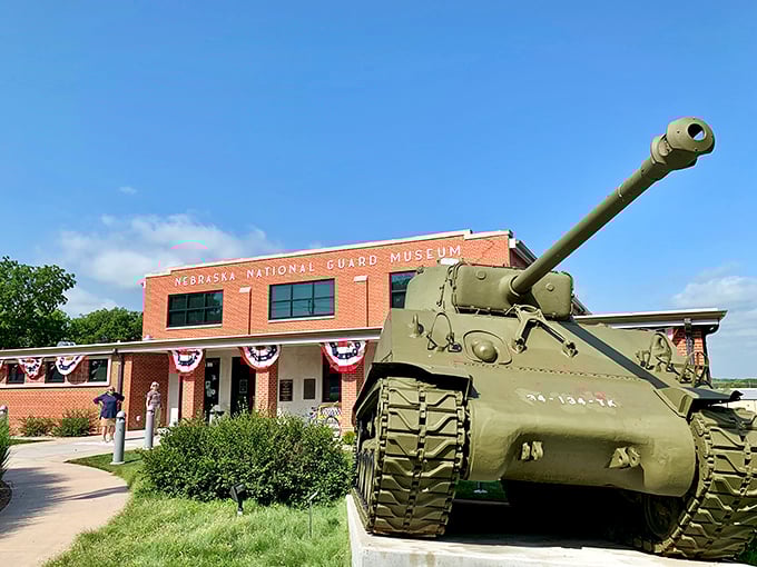 The Nebraska National Guard Museum isn't just for history buffs &ndash; that Sherman tank out front makes everyone's inner 10-year-old want to climb aboard.