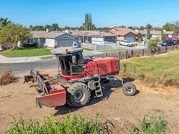 Where agriculture meets suburbia: Merced neighborhoods offer that rare California commodity&mdash;actual yards with actual space for actual living.