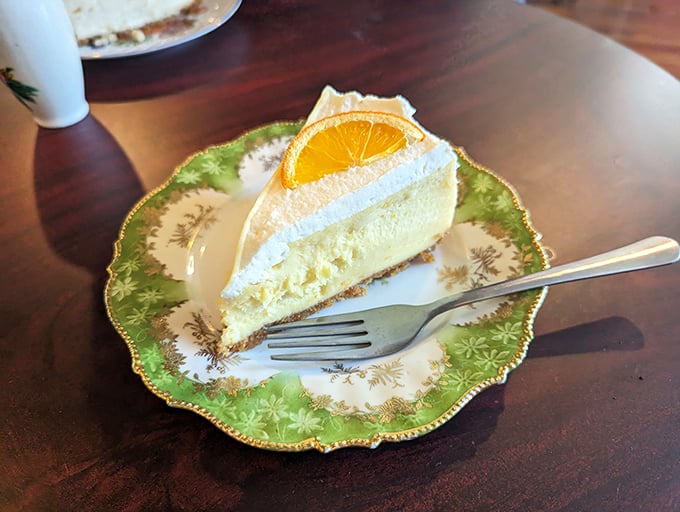 This orange creamsicle slice is summer vacation on a plate. Remember chasing the ice cream truck? This is the grown-up version that doesn't require running down the street.