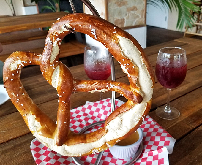 Not all pretzels are created equal &ndash; this magnificent twisted beauty, with its mahogany exterior and pillowy interior, puts mall versions to shame.
