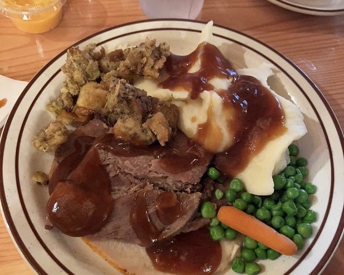 This isn't just roast beef&mdash;it's a masterclass in homestyle cooking. The gravy alone deserves its own fan club and mailing address.