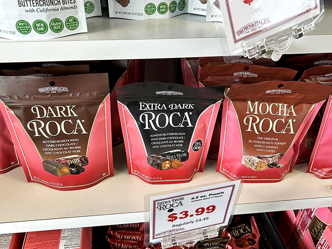 Dark, Extra Dark, and Mocha Roca &ndash; the holy trinity of sophisticated indulgence for grown-up candy enthusiasts.