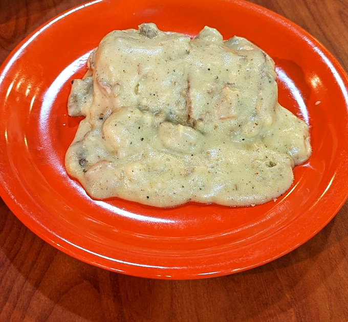 Comfort food doesn't get more comforting than this. Creamy sausage gravy that could make your grandmother secretly take notes.