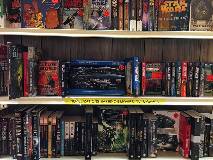 Star Wars fans, your mothership has landed. This sci-fi section houses enough galactic adventures to keep you occupied until the next trilogy arrives.