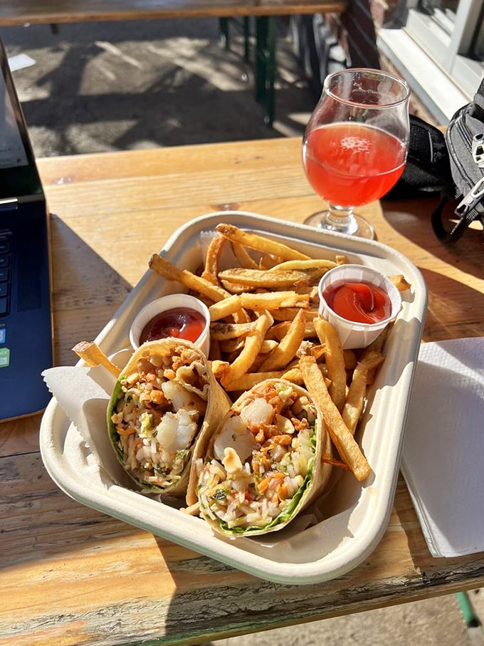 Whoever said healthy eating can't be exciting never met these shrimp wraps&mdash;vibrant, fresh, and proof that seafood doesn't always need a deep fryer.