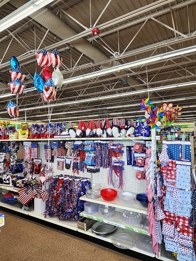 When patriotism meets budget-consciousness &ndash; red, white, and blue decorations that make summer celebrations pop without popping your wallet.
