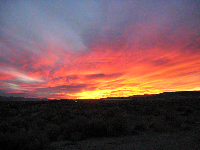 Nevada sunsets put on a nightly show that would cost hundreds on the Vegas Strip. Here in Elko, this million-dollar spectacle plays for free.