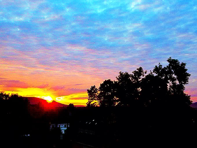 Sunsets in Bellefonte paint the sky in colors that would make Bob Ross reach for new brushes&mdash;nature's own farewell party to another perfect day.