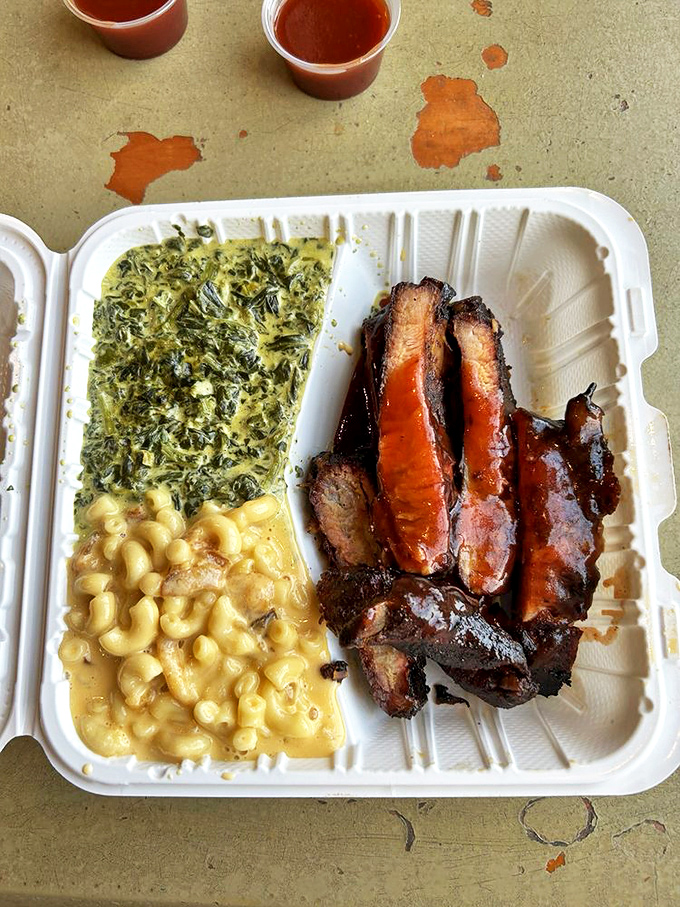 Ribs that don't need a sales pitch&mdash;they speak the universal language of properly rendered fat and smoke-kissed meat.