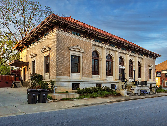 The Newberry Museum's elegant architecture houses stories that would make your history teacher giddy. Those arched windows have seen some things.