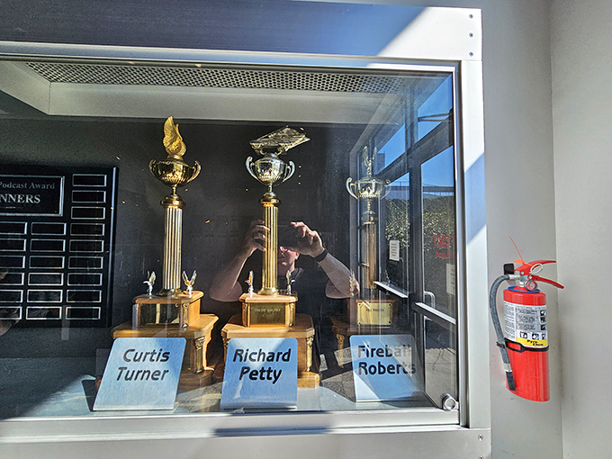Trophy case treasures that Richard Petty and others fought tooth, nail, and V8 engine to bring home.