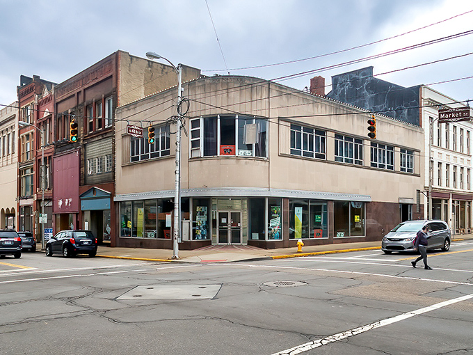 Downtown storefronts maintain their mid-century charm, a refreshing alternative to the glass-and-steel sameness that makes modern cities indistinguishable from airport terminals.