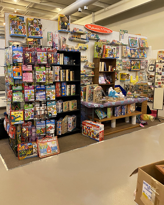 Melissa & Doug meets memory lane in this toy section. Remember when playtime didn't require batteries or Wi-Fi? These toys certainly do.
