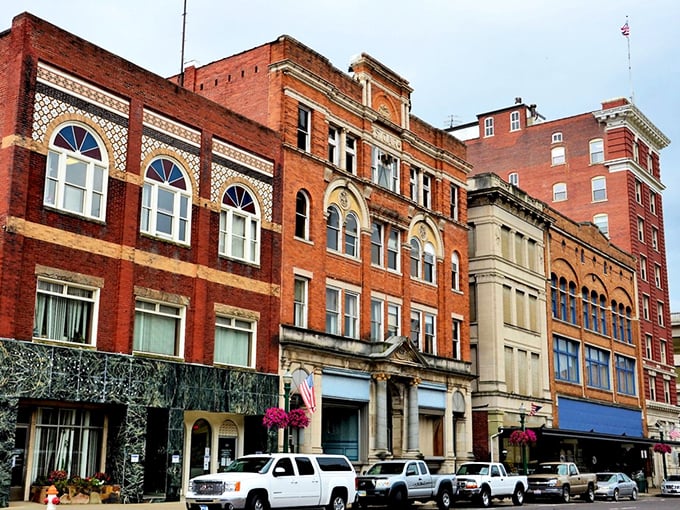 These brick buildings have housed everything from frontier supplies to modern boutiques, their facades telling stories that no smartphone app could possibly capture.
