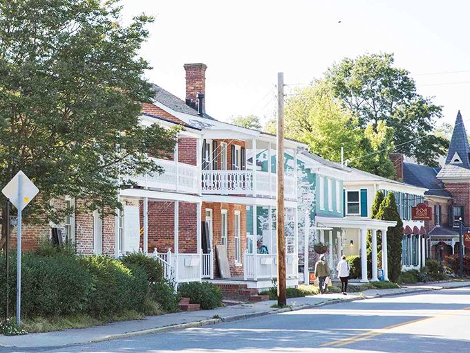 These historic homes with their welcoming porches practically whisper, "Come sit a spell," in that uniquely Southern Maryland way that makes you want to cancel your return flight.