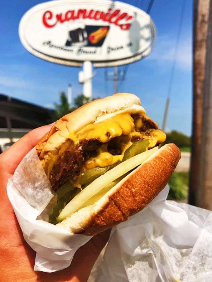 The cheeseburger at Cranwill's doesn't need fancy aioli or artisanal buns to make its point&mdash;just honest beef, melty cheese, and a perfect pickle.
