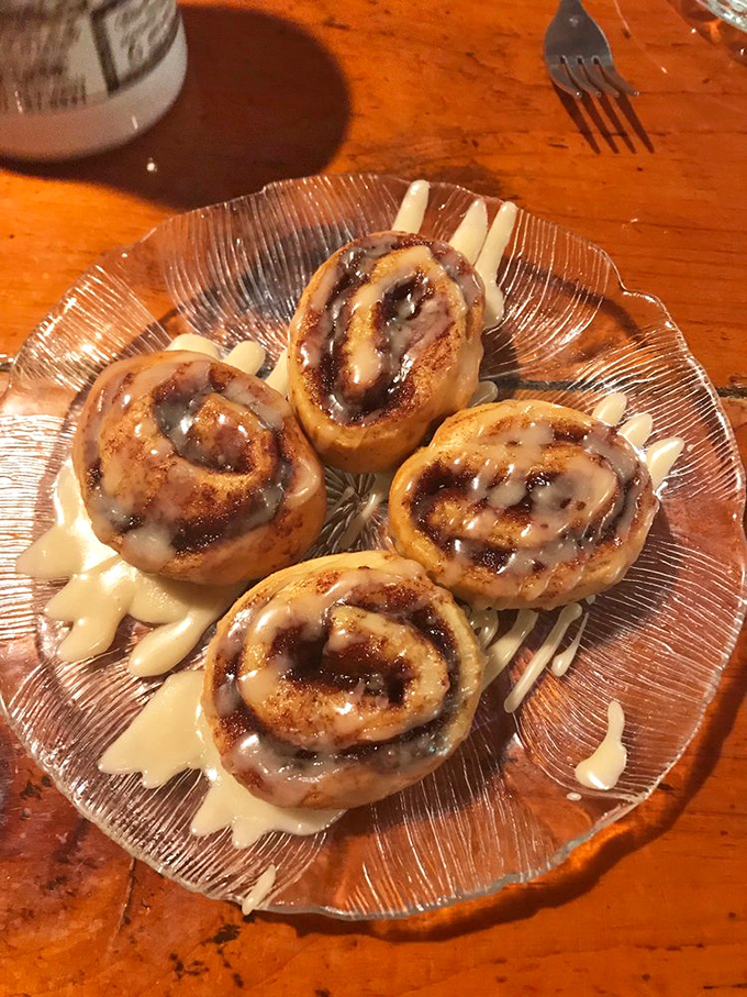 These cinnamon rolls aren't just dessert masquerading as breakfast&mdash;they're edible therapy drizzled with maple icing. Calories? Never heard of them.