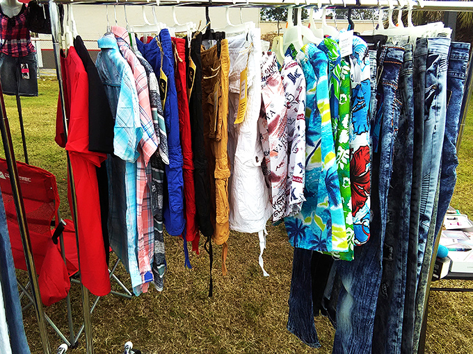 Fashion archaeology at its finest&mdash;each garment tells a story. That tropical shirt might have witnessed Jimmy Buffett concerts or survived countless Florida happy hours.