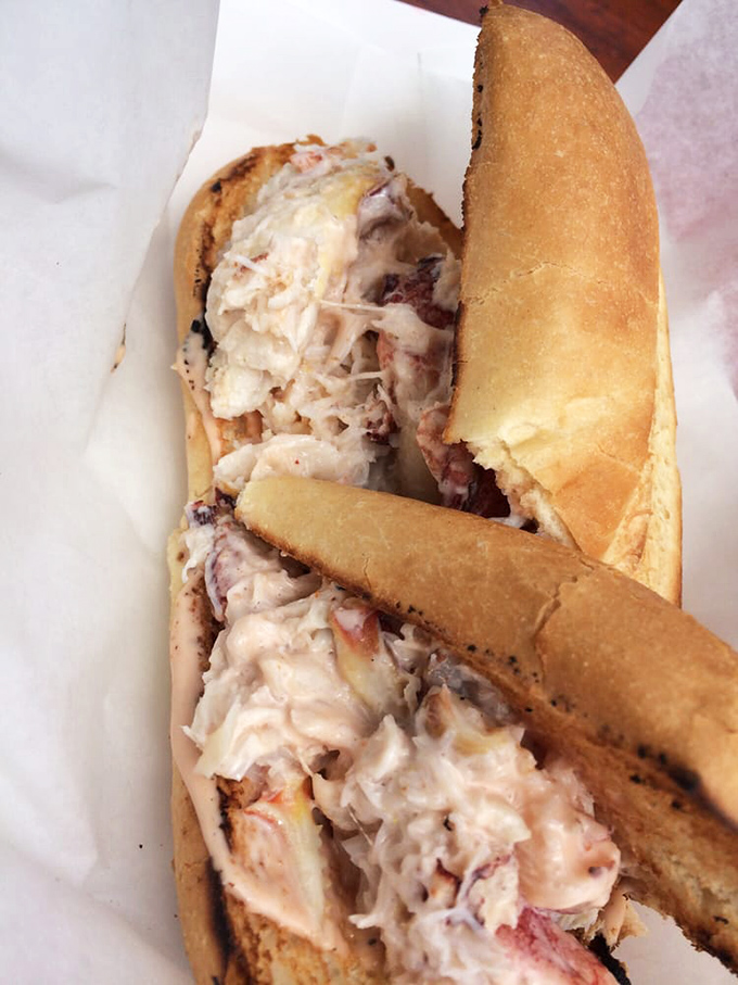 Crab sandwich simplicity that would make Ernest Hemingway proud. Just fresh crab, minimal dressing, perfect bread&mdash;nothing more, nothing less.