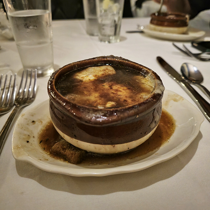 French onion soup that doesn't just warm your body but your soul&mdash;that cheese pull could win Olympic medals in Wisconsin.
