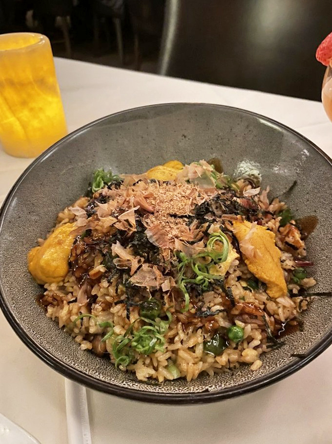 Not your corner takeout fried rice&mdash;this bowl of umami-packed perfection might just upstage the steak. Almost.