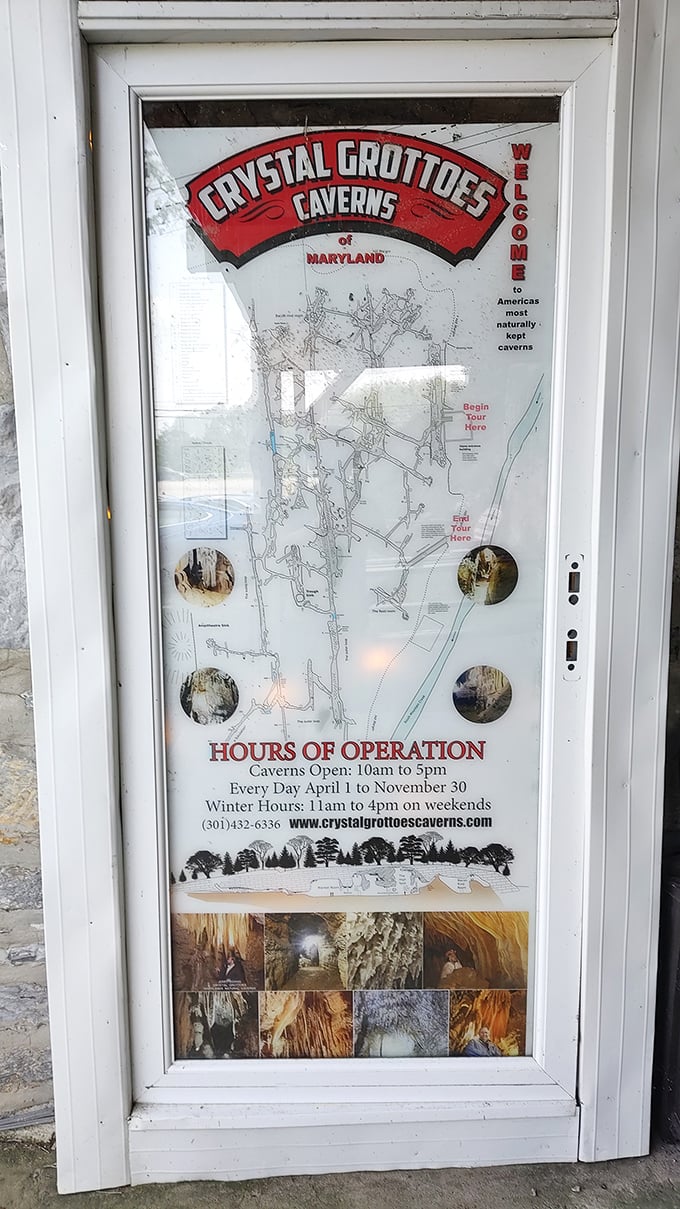 The door that launched a thousand adventures&mdash;complete with operating hours and a treasure map of what lies beneath.